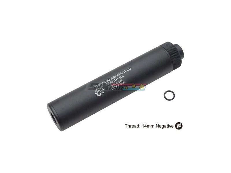 [Guarder] AAC Compact Pistol Silencer [14mm CCW -] – SIXmm (6mm)