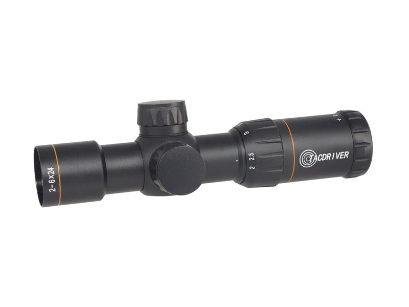 [MIC] Kruger 2-6X24 Compact Rifle Scope – SIXmm (6mm)