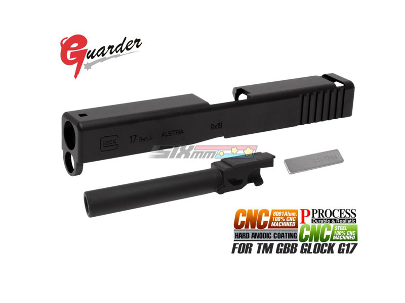 [Guarder] CNC Aluminum Slide/Steel Barrel kit [For MARUI G17 Gen4 ...
