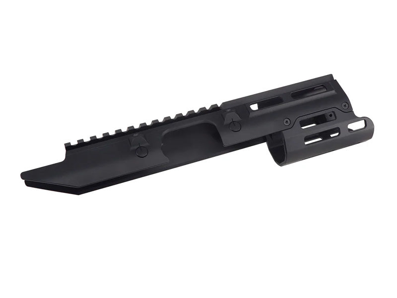 [5KU] M-Lok Rail Handguard w/ Charging Handle [For CYMA MP5K AEG Airso ...