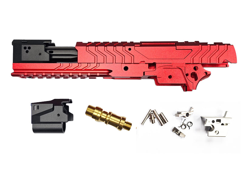 [5KU] CNC Aluminium Slide and Middle Frame Set[For Tokyo Marui HI CAPA ...
