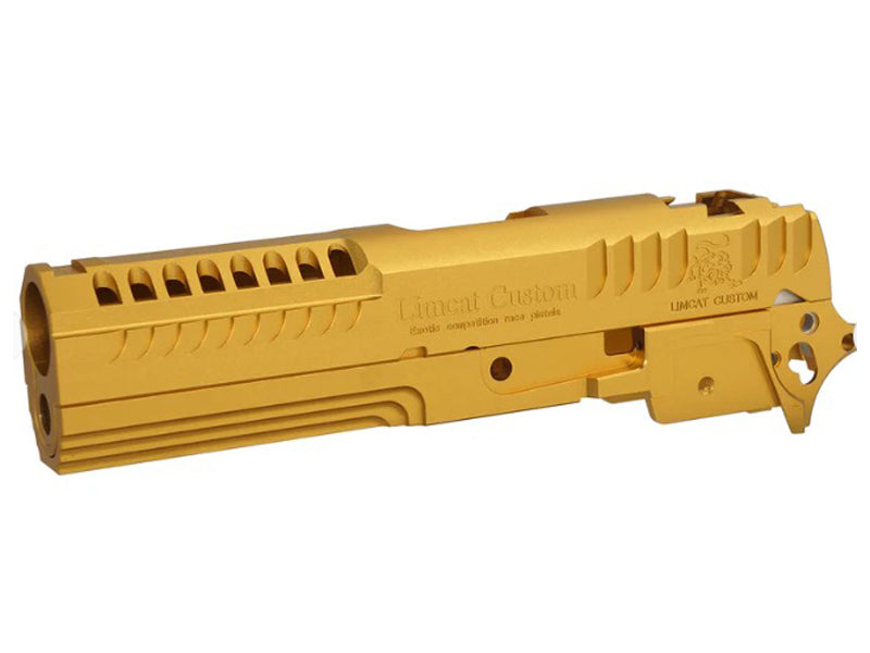 [5KU] CNC Aluminum [LimCat Custom 4.3 Kit for Marui Hi-Capa - Gold ...
