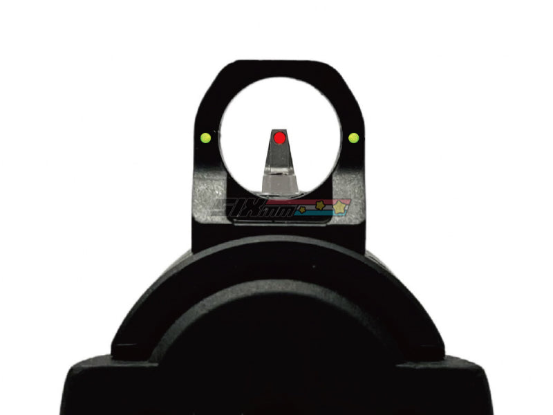 [5KU] Fiber Front and Rear Sight Ghost Ring Sight Set[For Action Army ...
