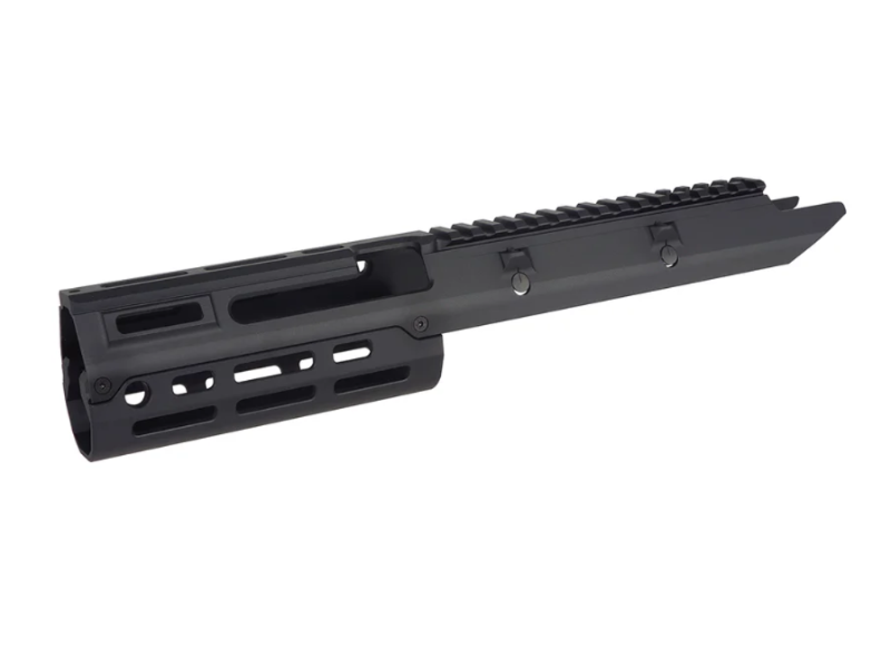 [5KU] Monolithic M-Lok Rail Handguard [for Marui Next Gen. MP5 AEG] [5 – SIXmm (6mm)