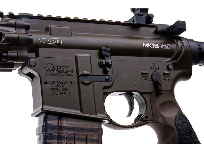 [EMG] Daniel Defense DD MK18 RIII PDW Airsoft GBB Rifle [CYMA CGS Syst ...