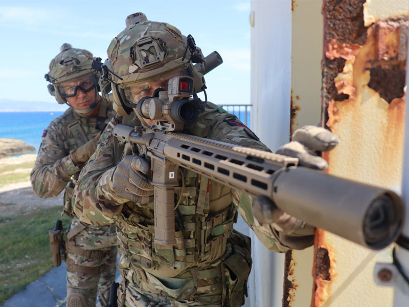 [Angry Gun] QDC / MCQ-PRT Airsoft Dummy Silencer Set[BLK][Especially F ...