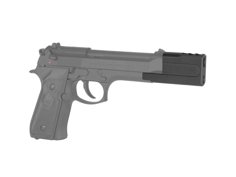 [Army Force] ALGIMEC Style Compensator w/Suppressor [for M9 Airsoft][A ...
