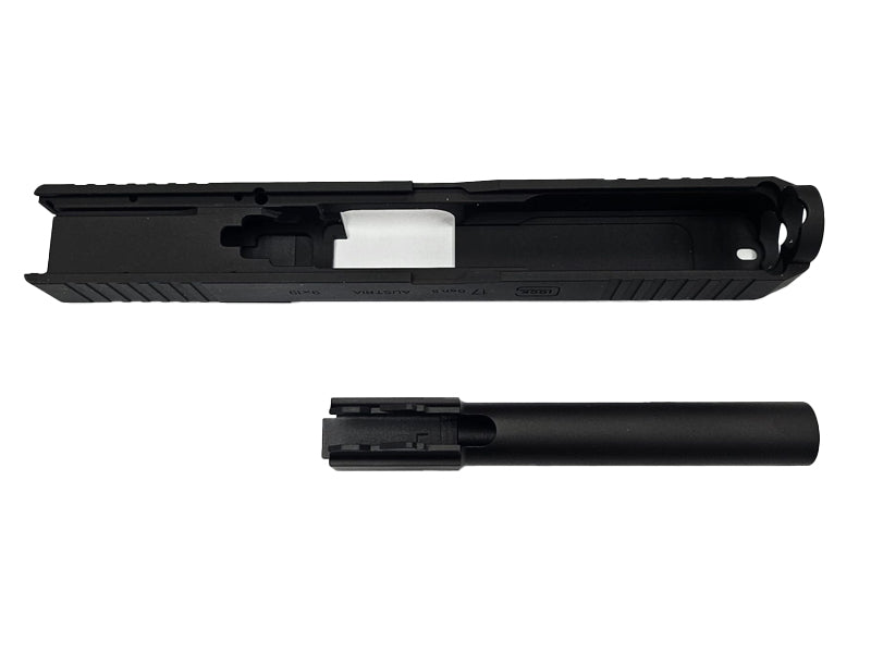 [BFA] Full Steel GLOCK Slide & Outer Barrel[For GHK GLOCK G17 GEN.5 MO ...