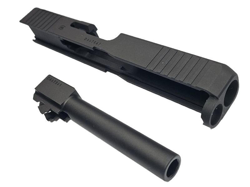 [BFA] Full Steel GLOCK Slide & Outer Barrel[For GHK GLOCK G17 GEN.5 MO ...