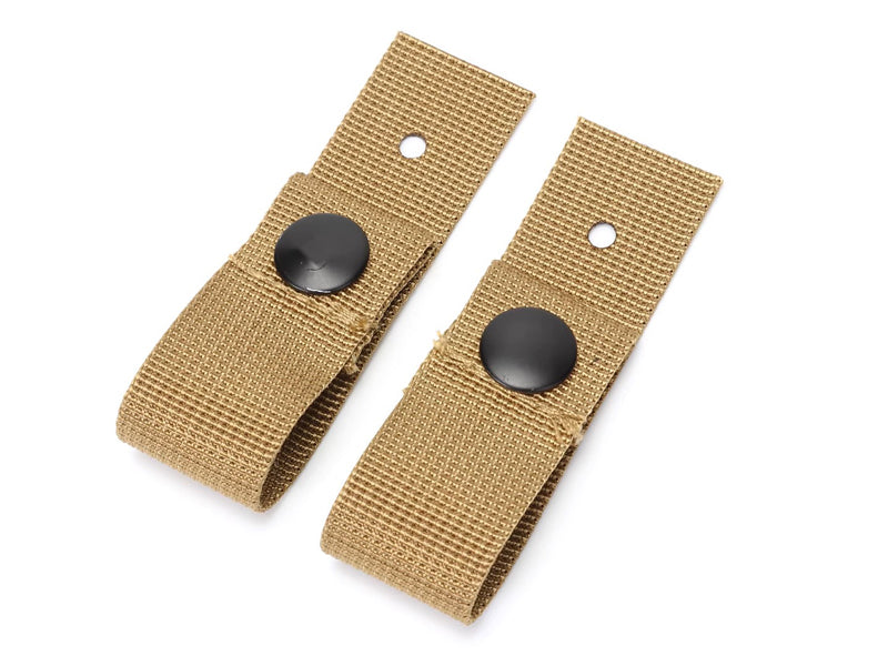 [Combat Gear] Tactical Helmet Universal Goggle Retention Straps [Tan ...
