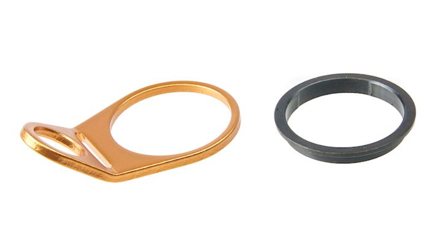 [Crusader] Sling Swivel [Rotatable] for [M4 GBB Rifle] - Gold – SIXmm (6mm)