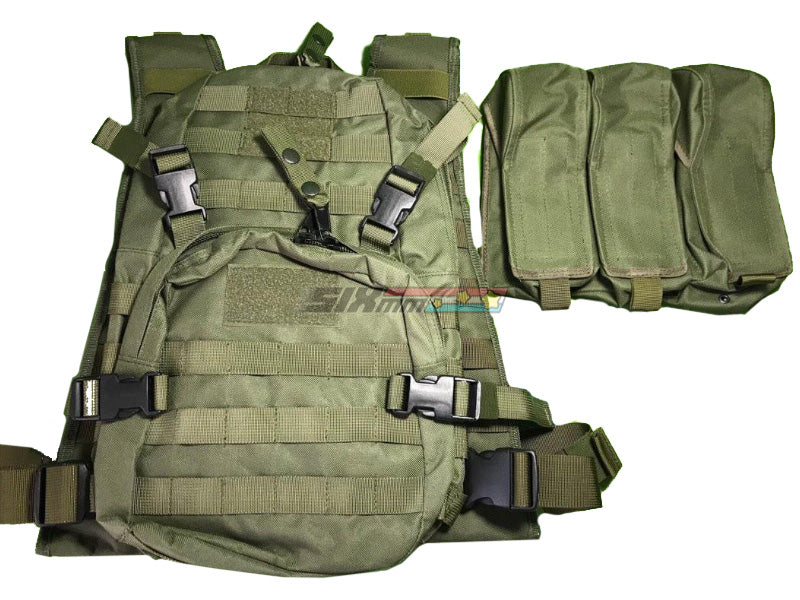 [Flyye] Special Force MBSS Vest Set[OD] – SIXmm (6mm)