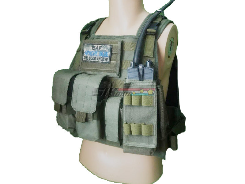 [Flyye] Special Force MBSS Vest Set[OD] – SIXmm (6mm)