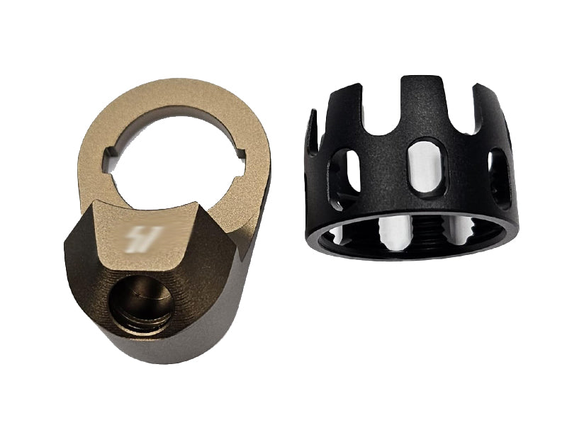 [GG] Colourful Airsoft M4 AEG Buffer QD Sling and Buffer Ring Set[FDE ...