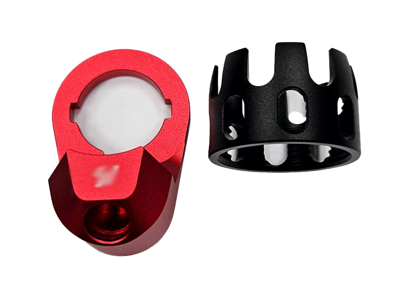 [GG] Colourful Airsoft M4 AEG Buffer QD Sling and Buffer Ring Set[Red ...
