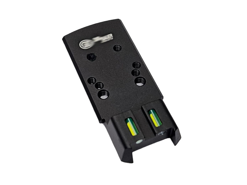 [GG] RMR / SRO Optics Adapter Plate W/ Fiber Rear Sight[For SIG AIR P3 – SIXmm (6mm)