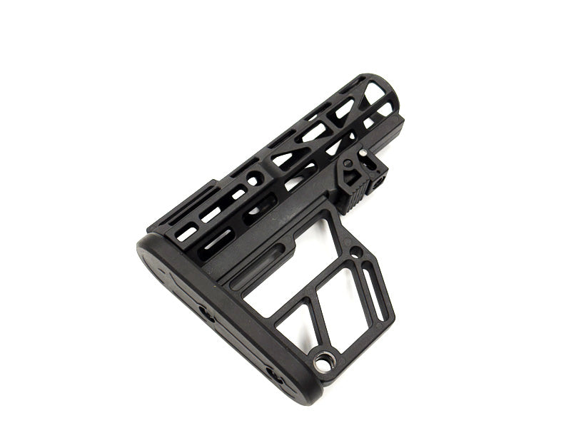 [GG] Skeleton Mod Airsoft Buttstock[For M4 AEG / GBB Series][BLK ...
