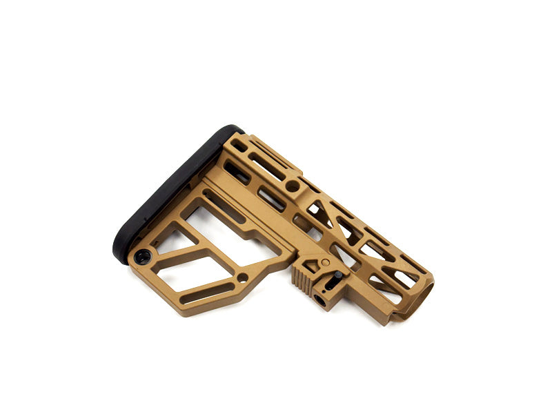[GG] Skeleton Mod Airsoft Buttstock[For M4 AEG / GBB Series][FDE ...