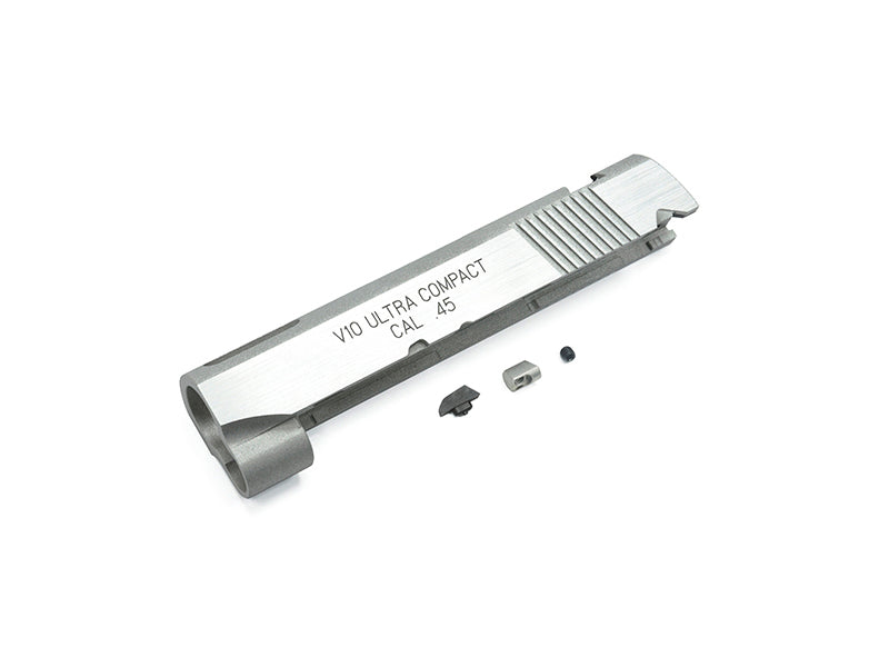 [Guarder] Aluminum V10 Slide[For Tokyo Marui V10 GBB Series][Silver Po ...