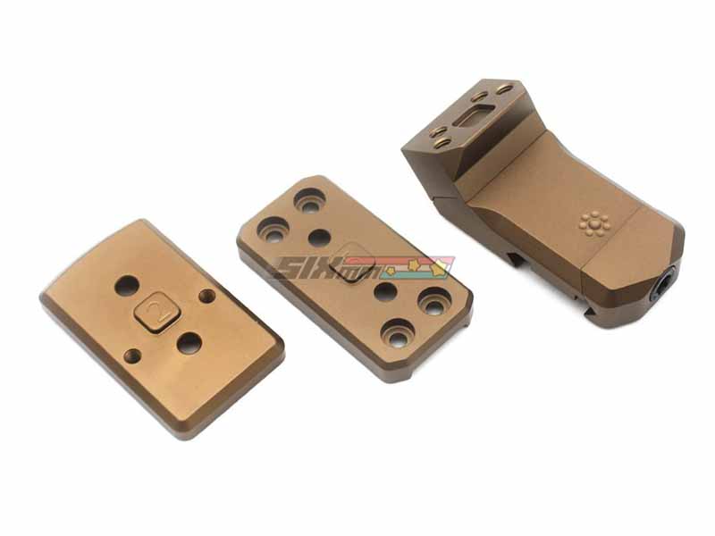 [MadDog] 45 Degree Offset Optic Mount[For T1 / T2 / SRO /RMR Reddot Se ...