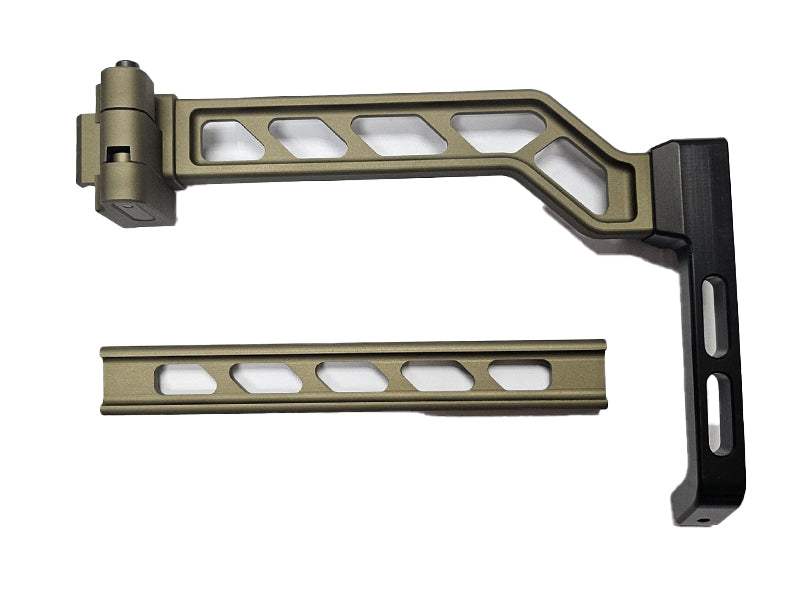 [MadDog] A3 Modular Folding Brace Stock W/ 1913 Picatinny Stock Adapte ...