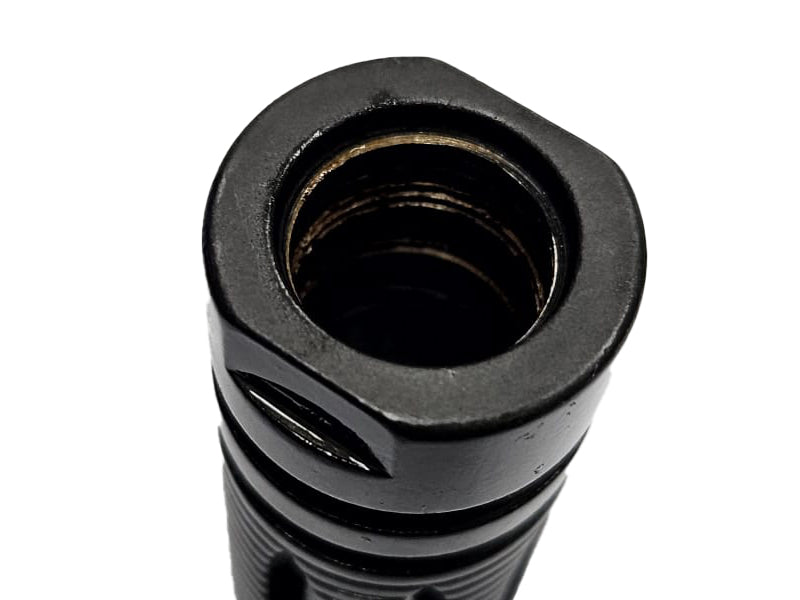 [MadDog] KAC QD Type Steel Flash Hider[-14mm CCW Barrel Threaded][BLK ...