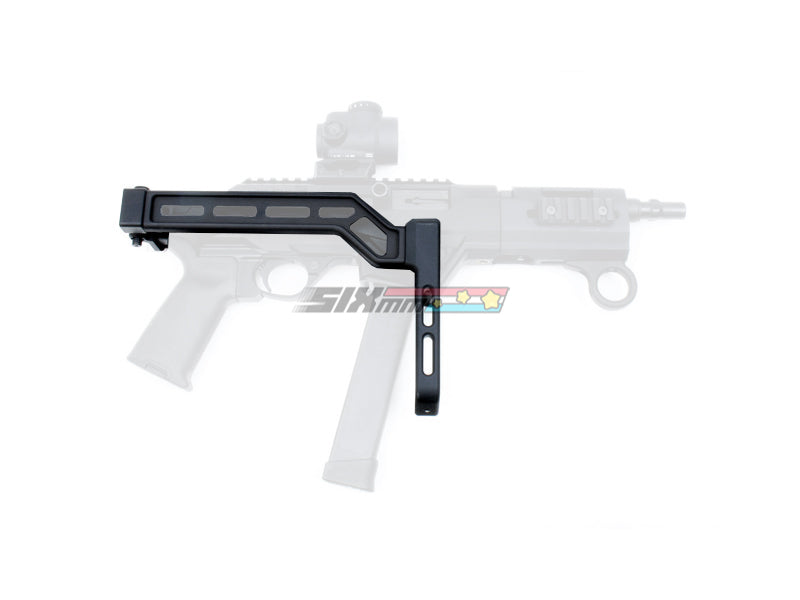 [MadDog] A3 Modular Folding Brace Stock W/ 1913 Picatinny Stock Adapte ...