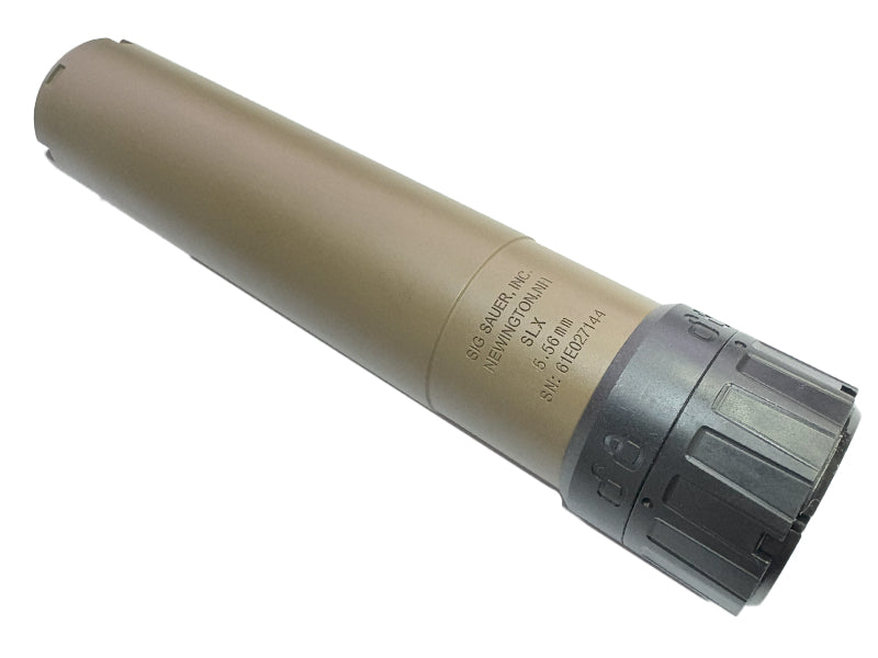 [MadDog] SPEAR Airsoft Dummy Suppressor W/ Flash HIder & Tracer[FDE][L ...