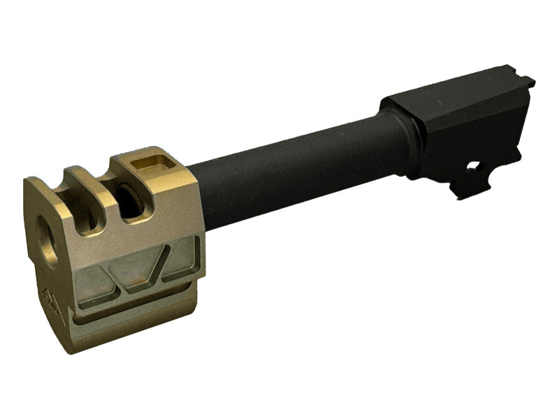 [PRO-ARMS] P320 / M17 Threaded Outer Barrel W/ Compensator Set[Full St ...