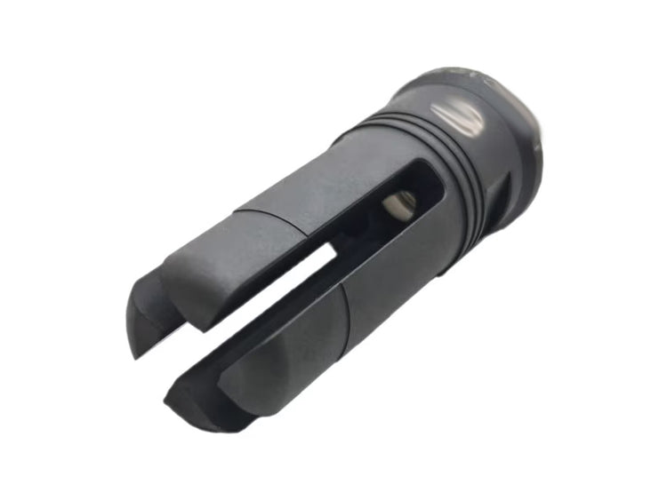 [RGW] Steel 3 Prong Warcomp 556 Airsoft Flash Hider[-14mm CCW Threaded ...