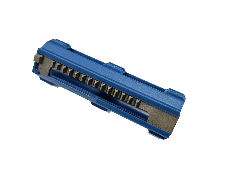 [SHS] Full Steel 14 Half Teeth AEG Piston [Blue] – SIXmm (6mm)