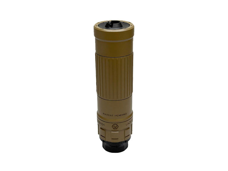 [MadDog] Laza 6 Airsoft Dummy Suppressor[Short][FDE] – SIXmm (6mm)