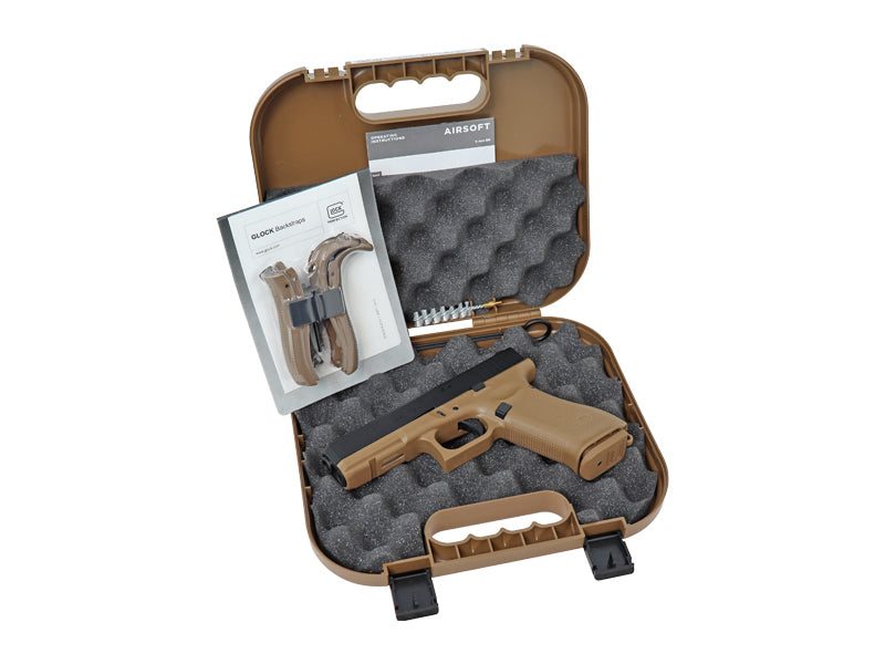 [Umarex] VFC Glock 17 GBB Airsoft Pistolw/ Real Glock Case & Back Stra ...