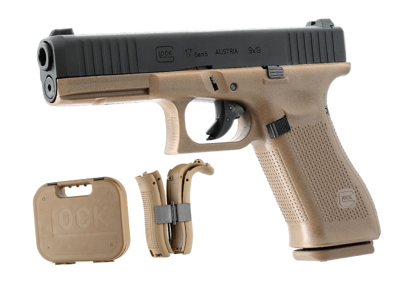 [Umarex] VFC Glock 17 GBB Airsoft Pistolw/ Real Glock Case & Back Stra ...