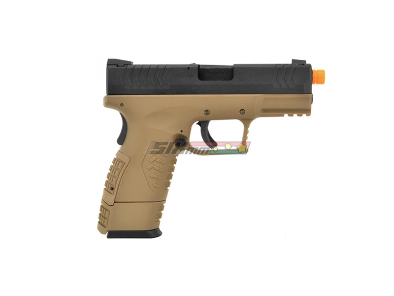 [WE-Tech] X-Tactical 3.8 Compact Gas Blowback GBB Airsoft Pistol [TAN ...