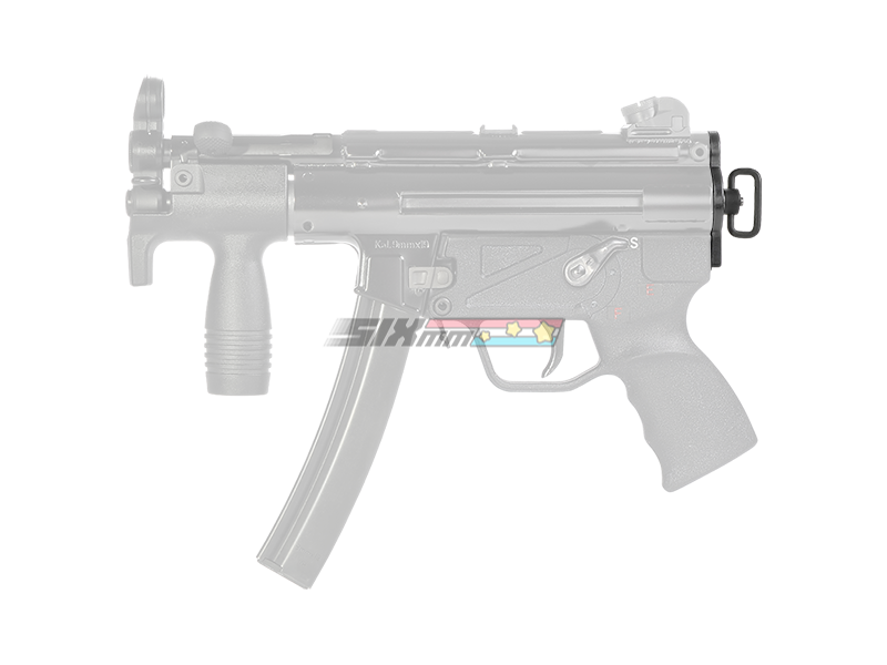 [VFC] Airsoft GBB Sling Plate[For VFC MP5K GBB Series][BLK] – SIXmm (6mm)