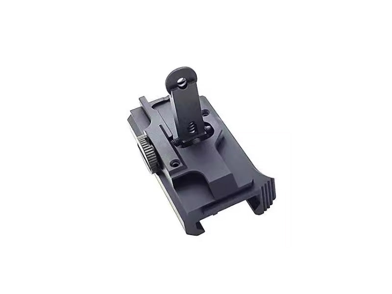 [VFC] HK Style CNC Aluminum Folding Rear Sight [For VFC HK416 AEG & GB ...