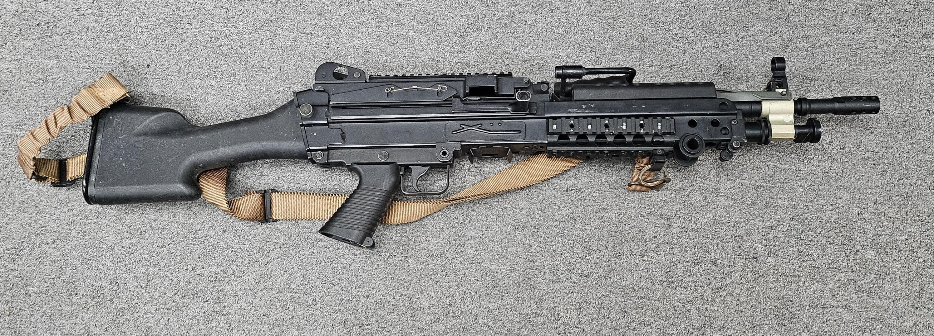 [A&K][2nd Hand Used] M249 AEG Fixed Stock – SIXmm (6mm)