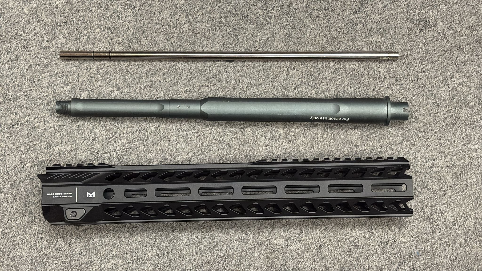 [CGS] Strike Industries 12inch M-LOK Rail, Outer barrel and Inner barr ...