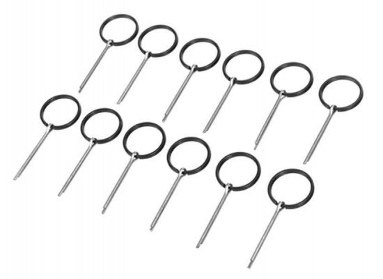 [Hakkotsu] Thunder B Sound Grenade Shell Safety Pin [12pcs/Set] – SIXmm ...