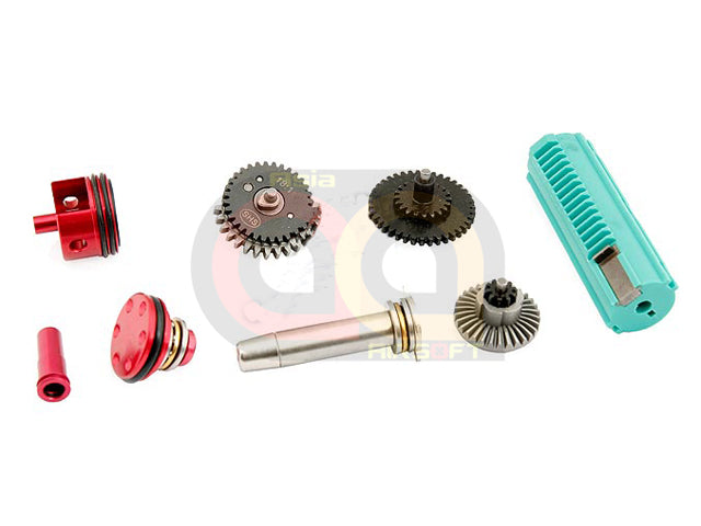 [SHS] 18:1 M4 Gear Set + 1 Steel Teeth Piston Set [For Version.2 Gearb ...