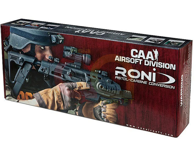 [CAA Airsoft] RONI G1 Pistol-Carbine Conversion Kit [For Model 17][BLK ...