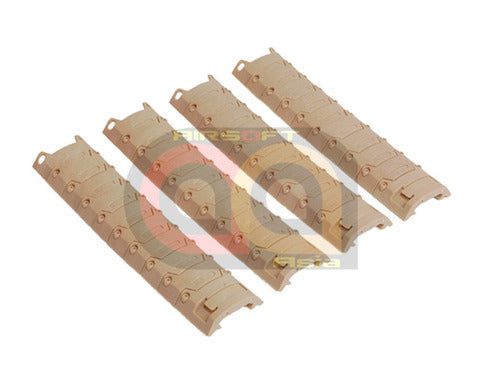 [DBoys] 20mm RIS Sectional Armor Rail Cover Panel[4pcs][DE] – SIXmm (6mm)