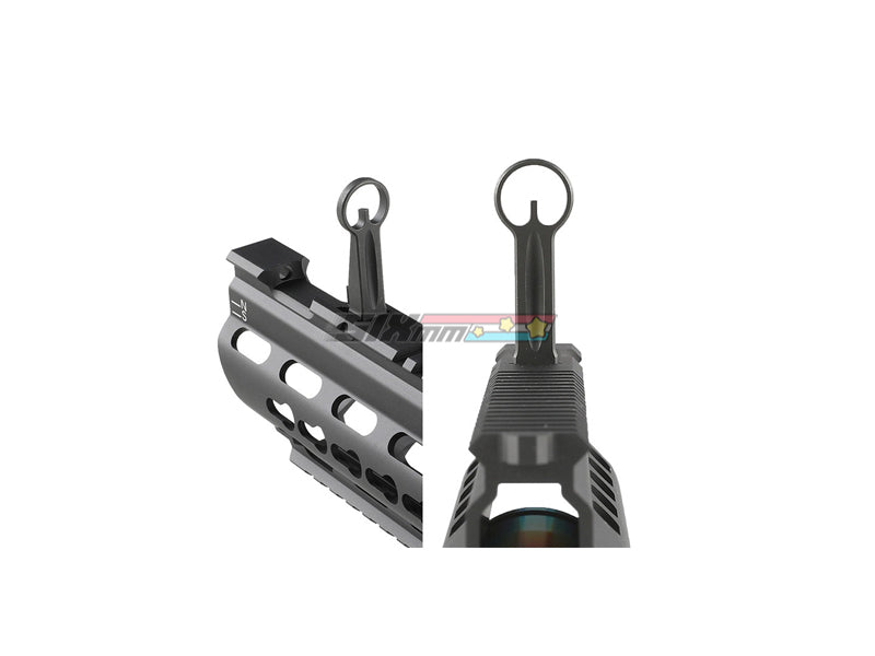 [Airsoft Artisan] G27K Handguard [For MARUI HK417 EBB][BLK] – SIXmm (6mm)