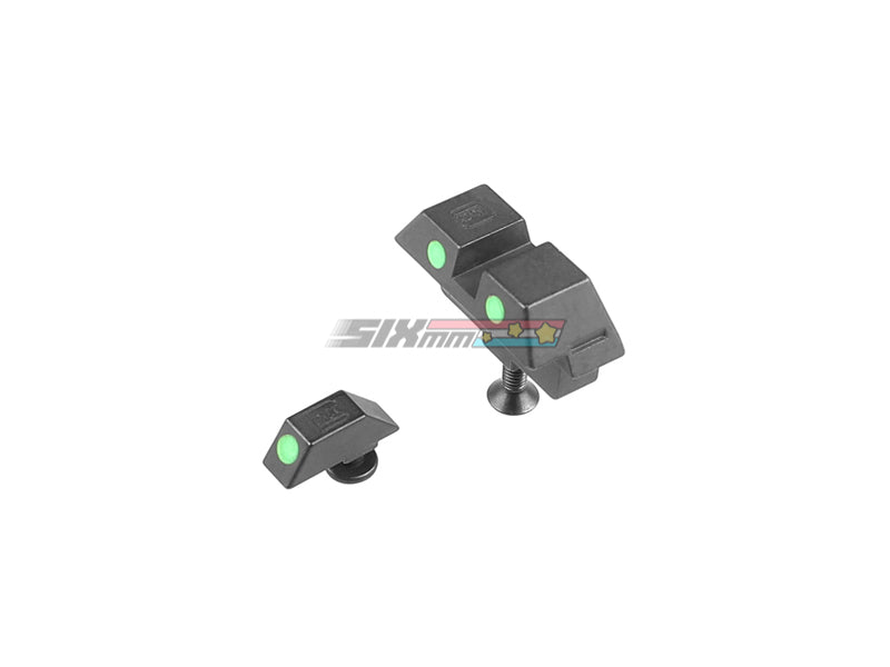 [Guarder] Steel Night Sight [For MARUI G26][GREEN] – SIXmm (6mm)