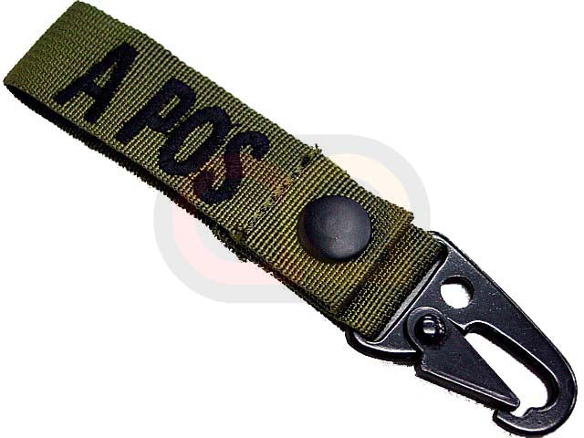 [Combat Gear] A POS Blood Type Identification Strap [OD] – SIXmm (6mm)