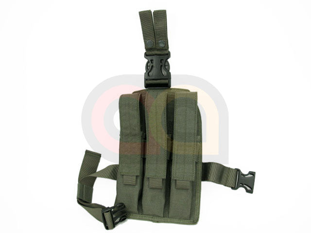 [Emerson] Triple MP7 Magazine Drop Leg Pouch[FG] – SIXmm (6mm)