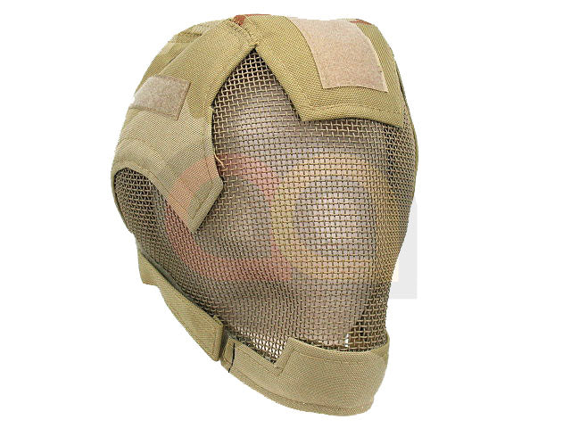 [Black Bear Airsoft] Blade Mesh Mask [Desert Camo] – SIXmm (6mm)