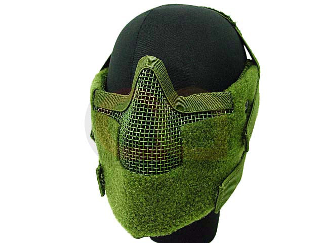 [Black Bear Airsoft] New Stalker Style Splinter Mask [OD] – SIXmm (6mm)