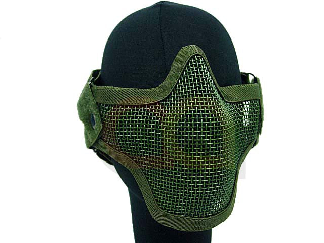[Black Bear Airsoft] Stalker Style Shadow Mesh Mask [OD] – SIXmm (6mm)